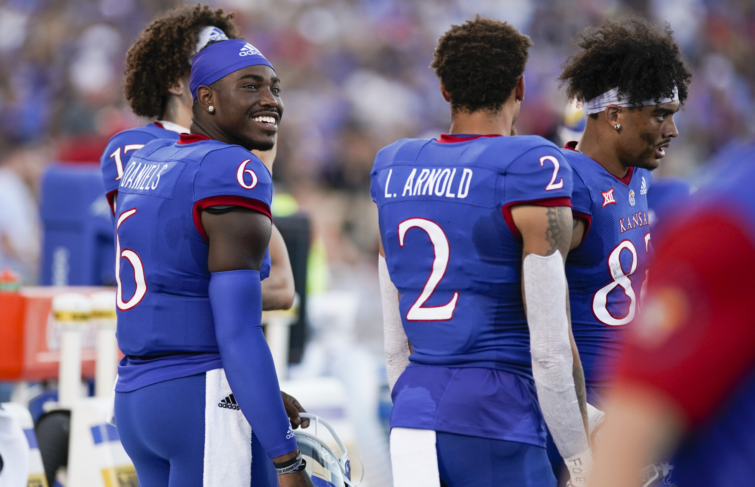 Matt Tait: In opening night win, Kansas quarterback Jalon Daniels ...